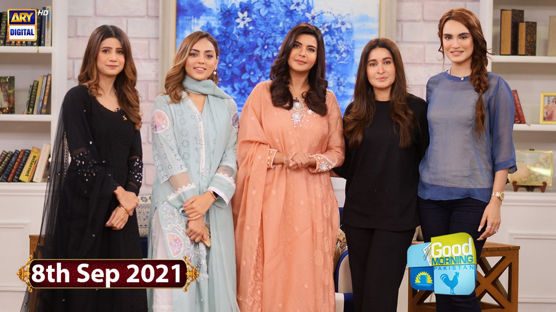 In Good Morning Pakistan Nida Yasir Dresses