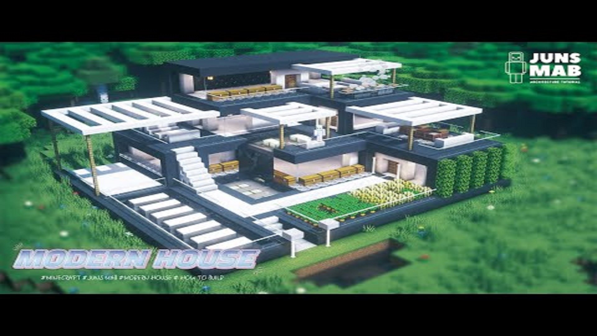 Modern Minecraft Mansion Tutorial