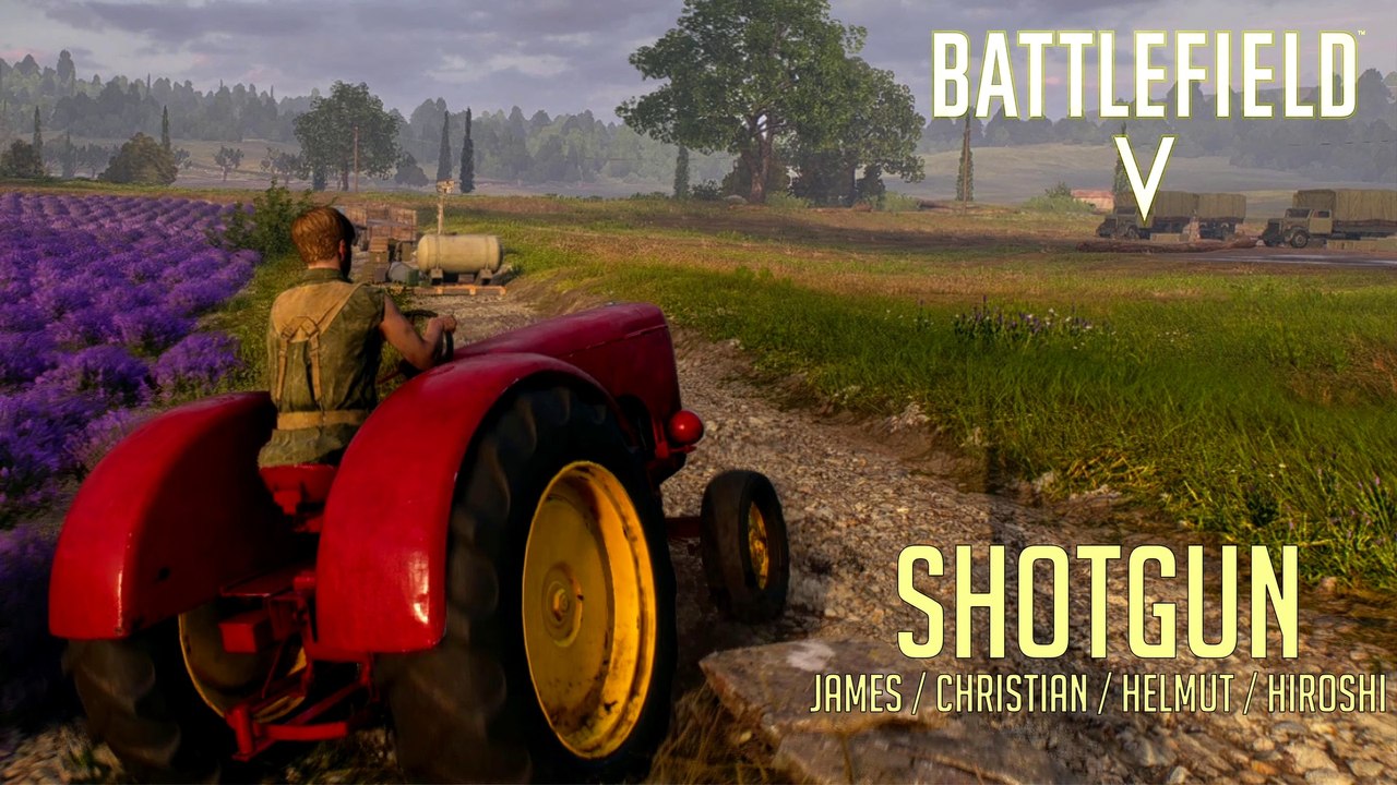 [BFV] Battlefield 5 Shotgun James / Christian / Helmut / Hiroshi ...