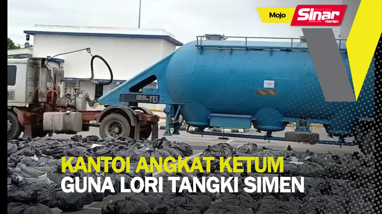 Kantoi angkut ketum guna lori tangki simen - Video Dailymotion