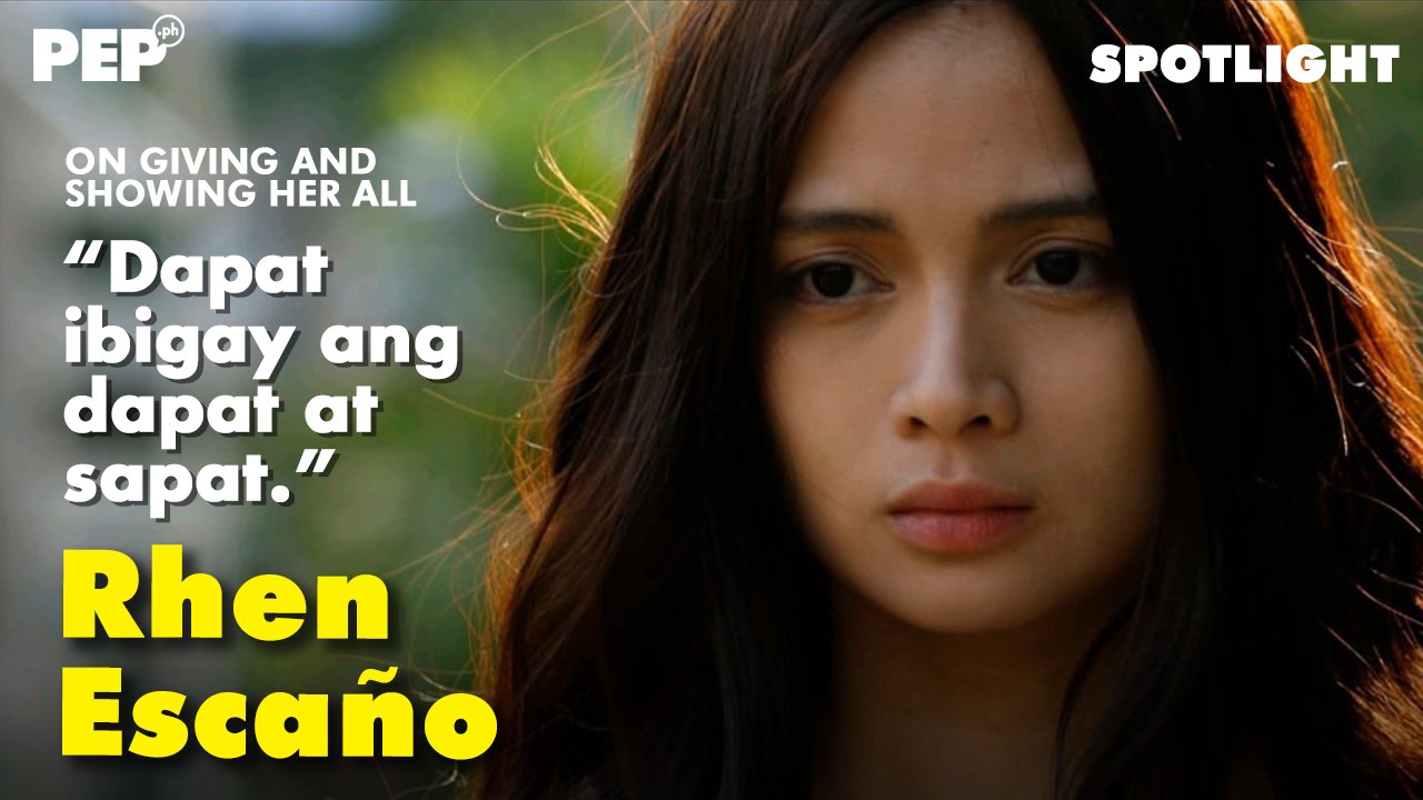 Rhen Escaño on PEP Spotlight - video Dailymotion