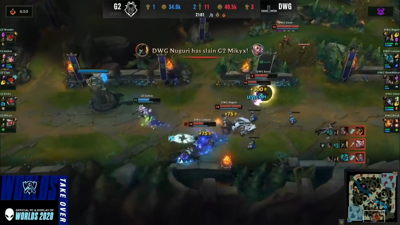 Worlds LoL 2020: Showmaker lidera el equipo perfecto del Campeonato ...