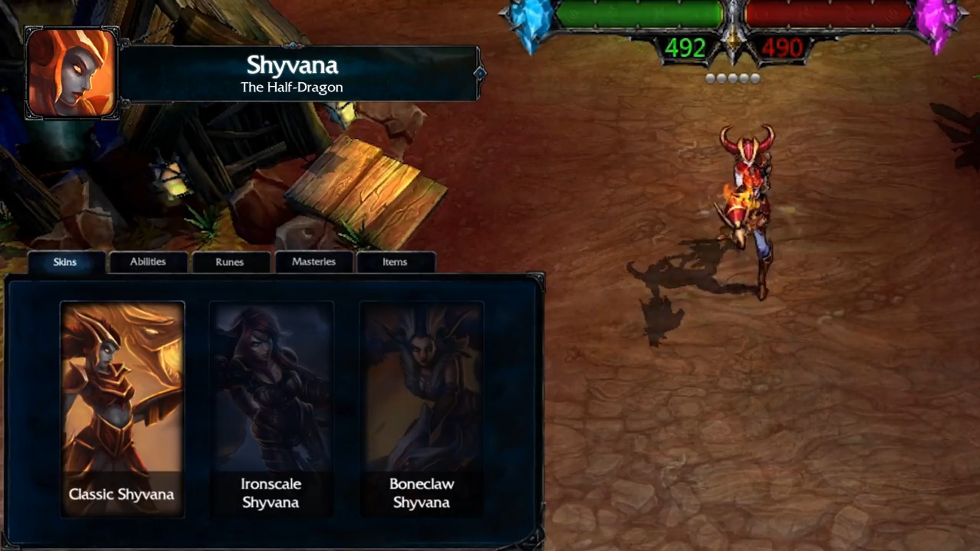 Ironscale Shyvana Ingame