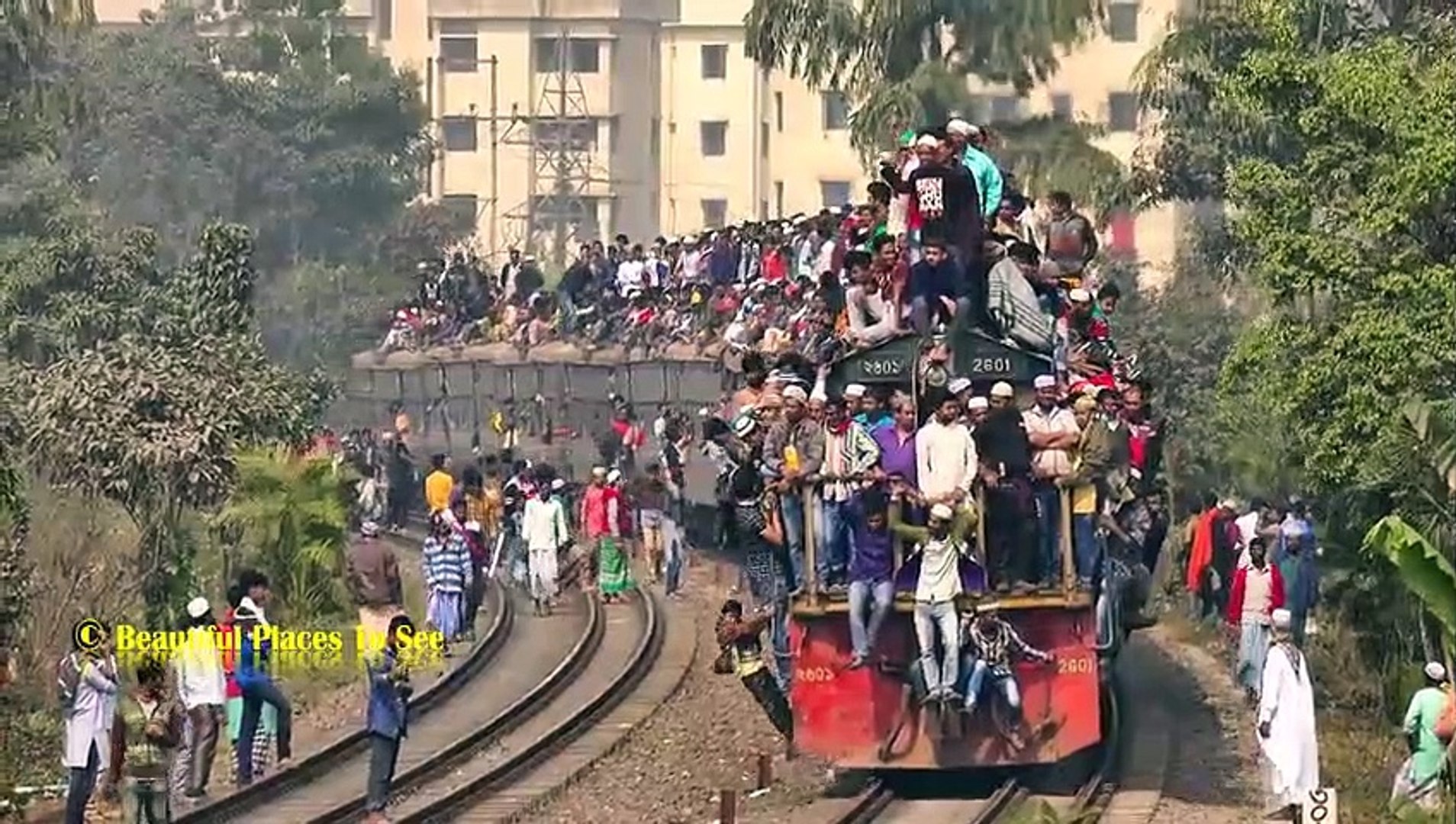 Crowded Train