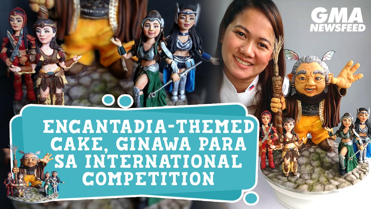 Encantadia-themed cake, ginawa para sa international competition | GMA ...
