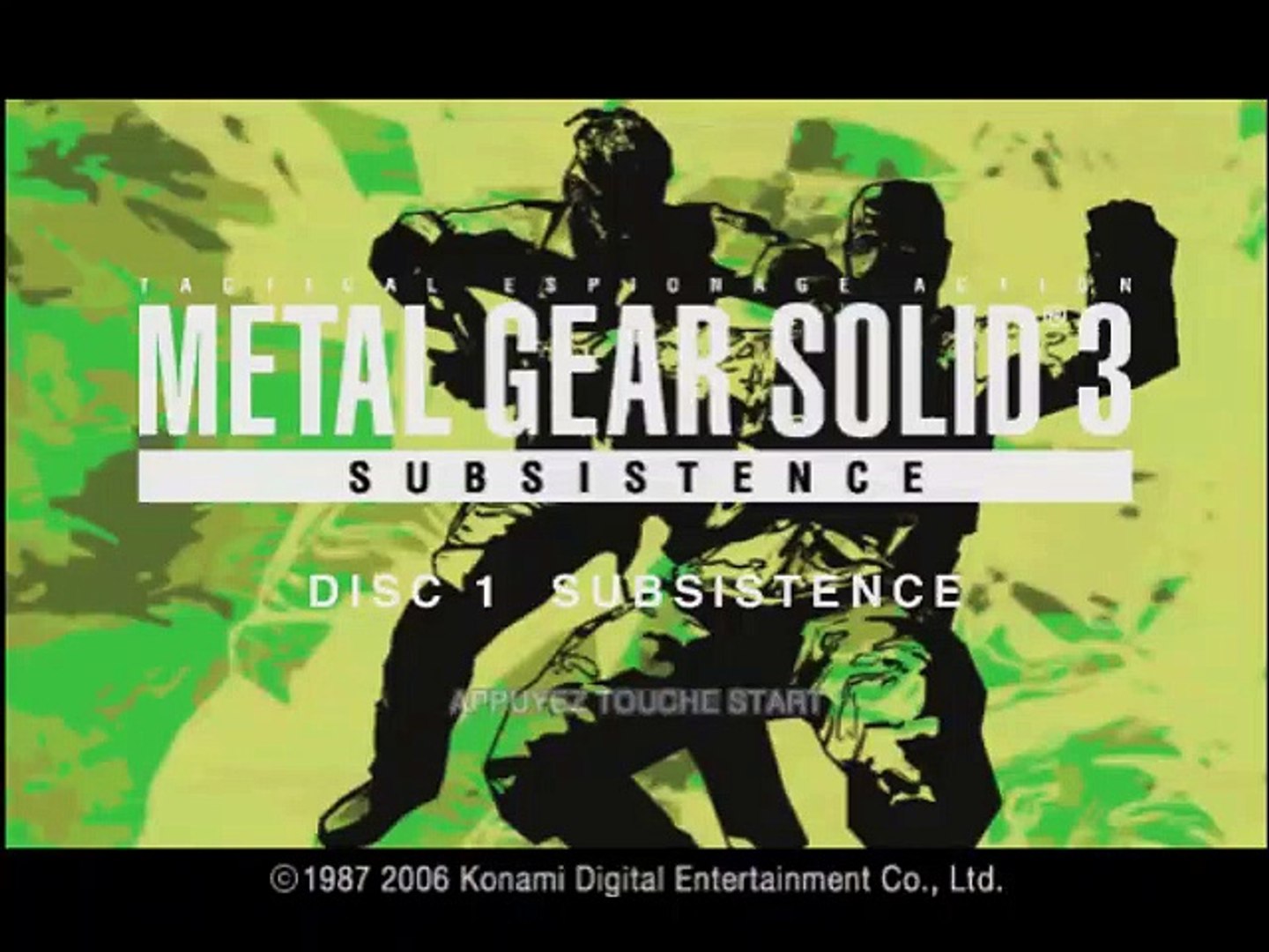 Metal Gear Solid 3 Subsistence Wallpaper