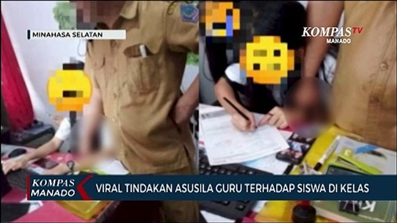 Viral Tindakan Asusila Guru Terhadap Siswa Di Kelas - Video Dailymotion