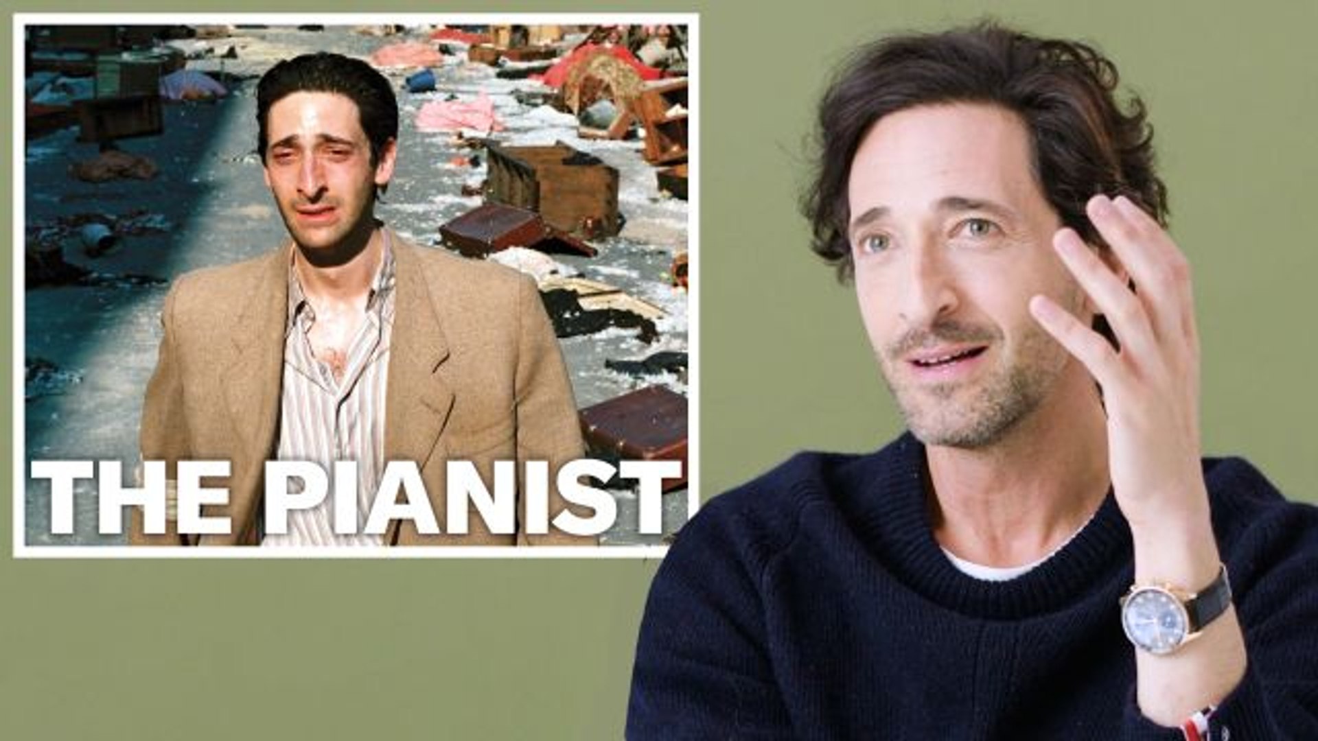 Adrien Brody The Pianist Beard