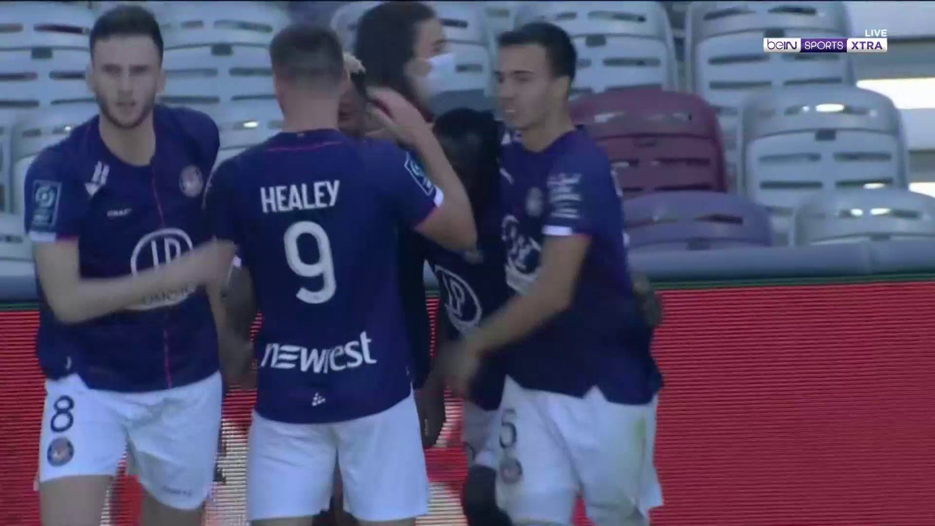Healey opens the deadlock for Toulouse against | beIN SPORTS