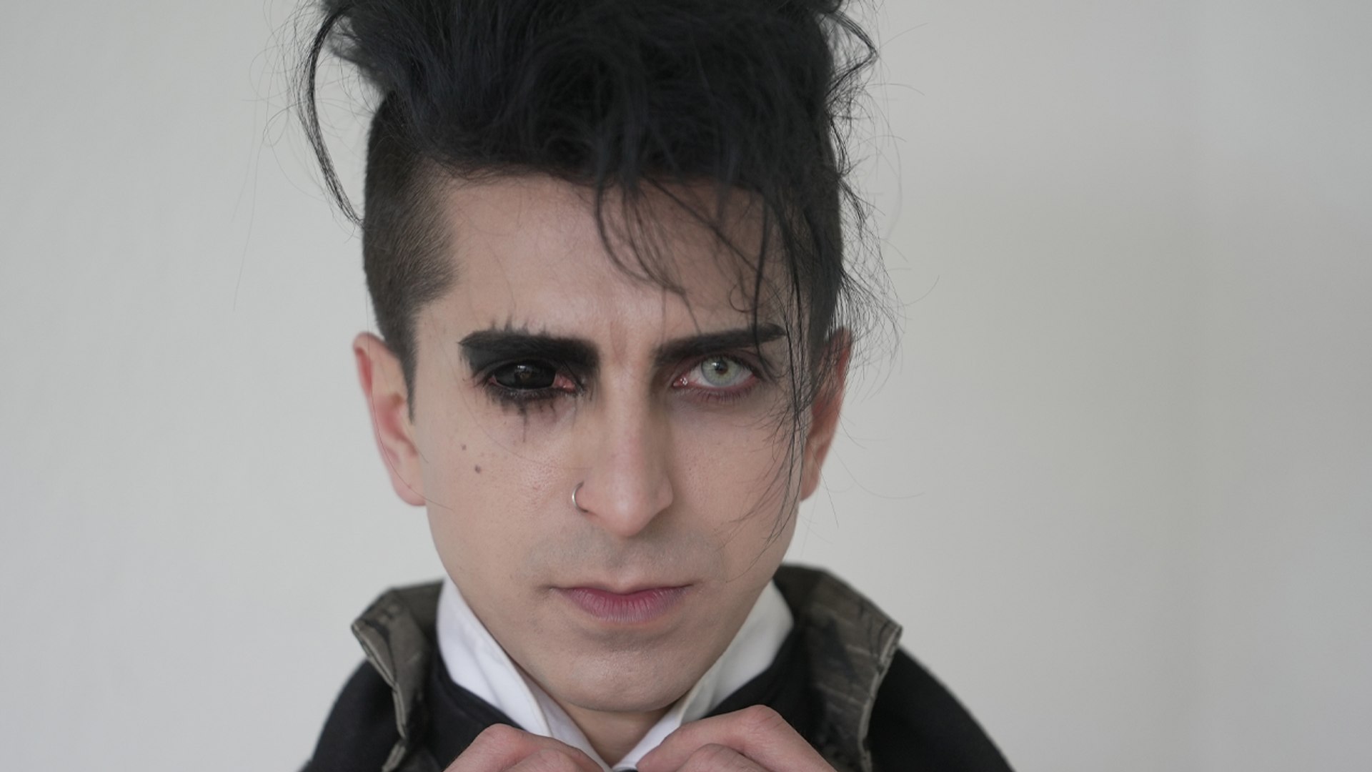 Cyber Goth Makeup Men