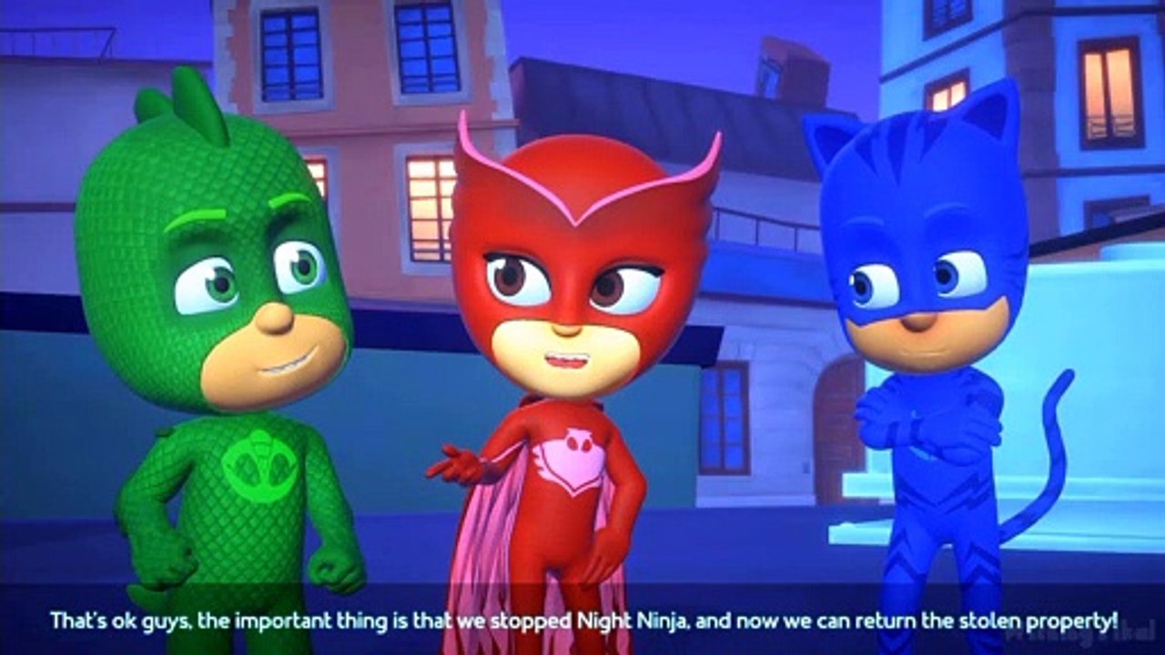 PJ Masks: Heroes Of The Night All Cutscenes | Game Movie (PS4) - video ...