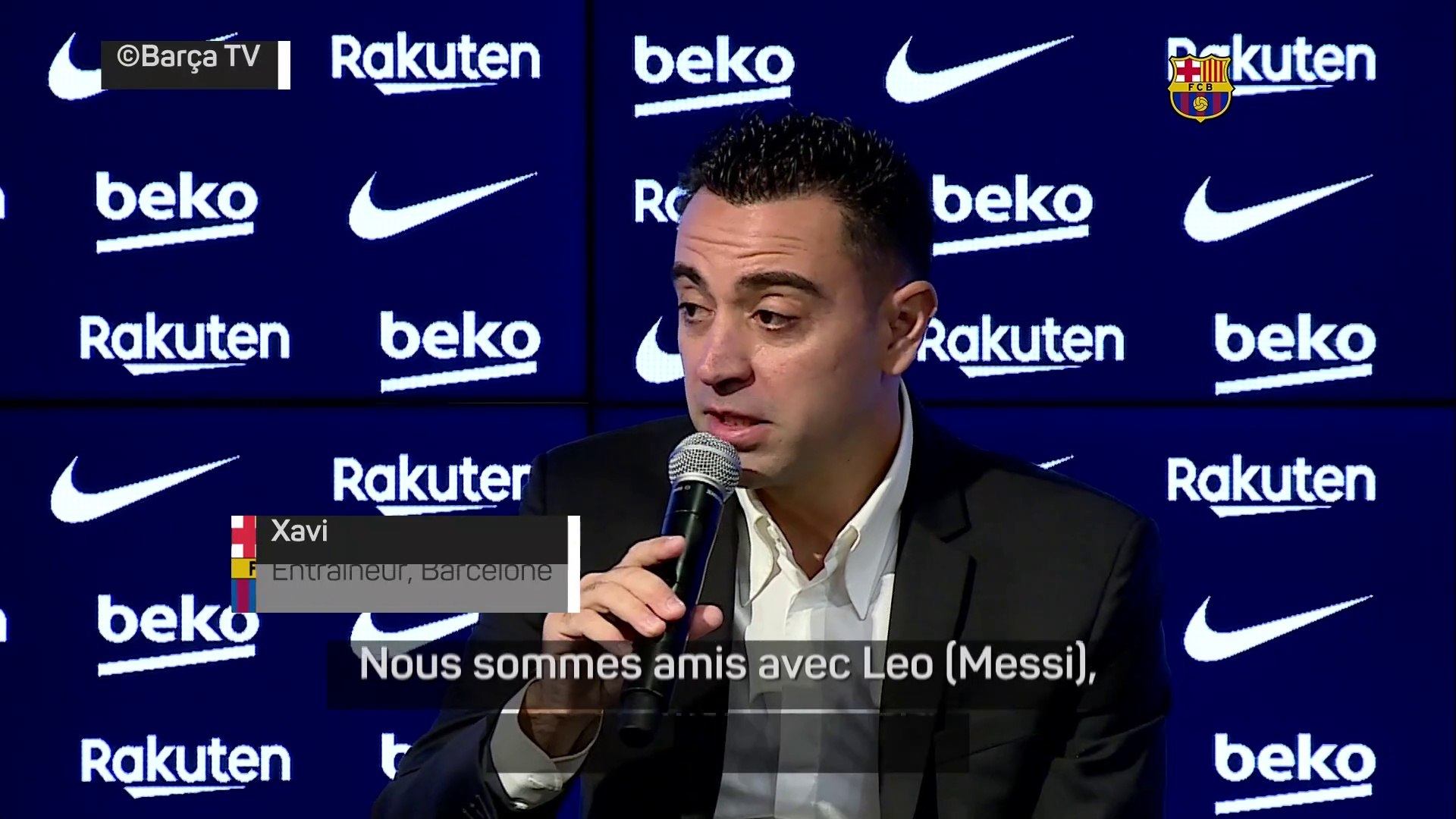 Xavi : "Messi m'a écrit pour me souhaiter bonn | beIN SPORTS