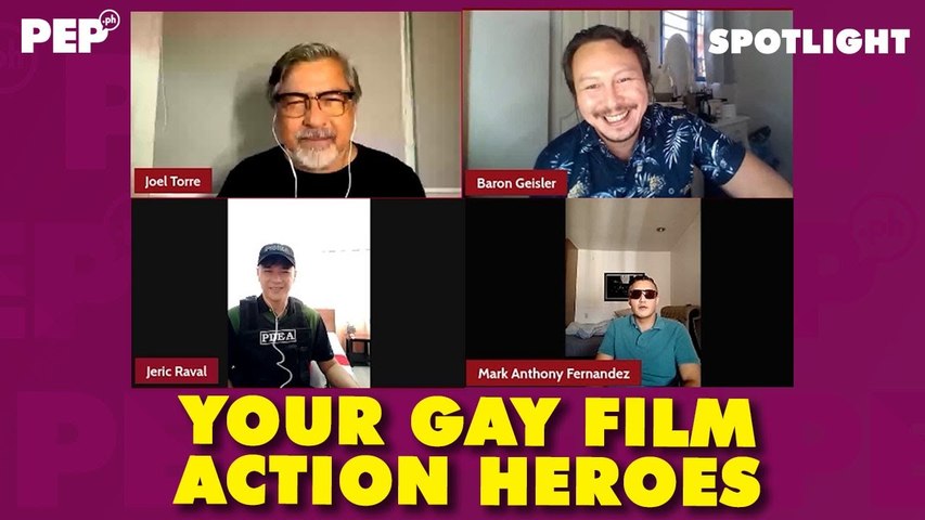 Joel Torre, Baron Geisler, Jeric Raval, Mark Anthony Fernandez on PEP ...