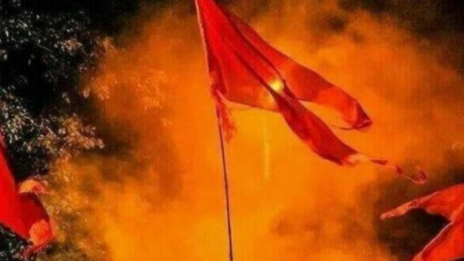 Bhagwa Flag Wallpaper