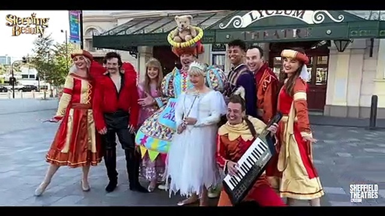 Sheffield Theatres- Panto Launch Sleeping Beauty at the Lyceum - video ...