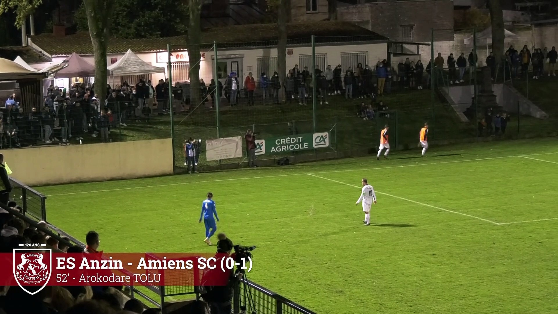 7ème tour de CDF: ES Anzin-Amiens SC (0-5)