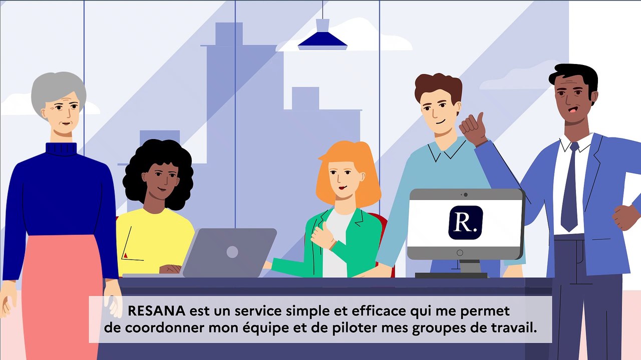 Resana, la plateforme collaborative pour vos groupes de travail - Vidéo ...