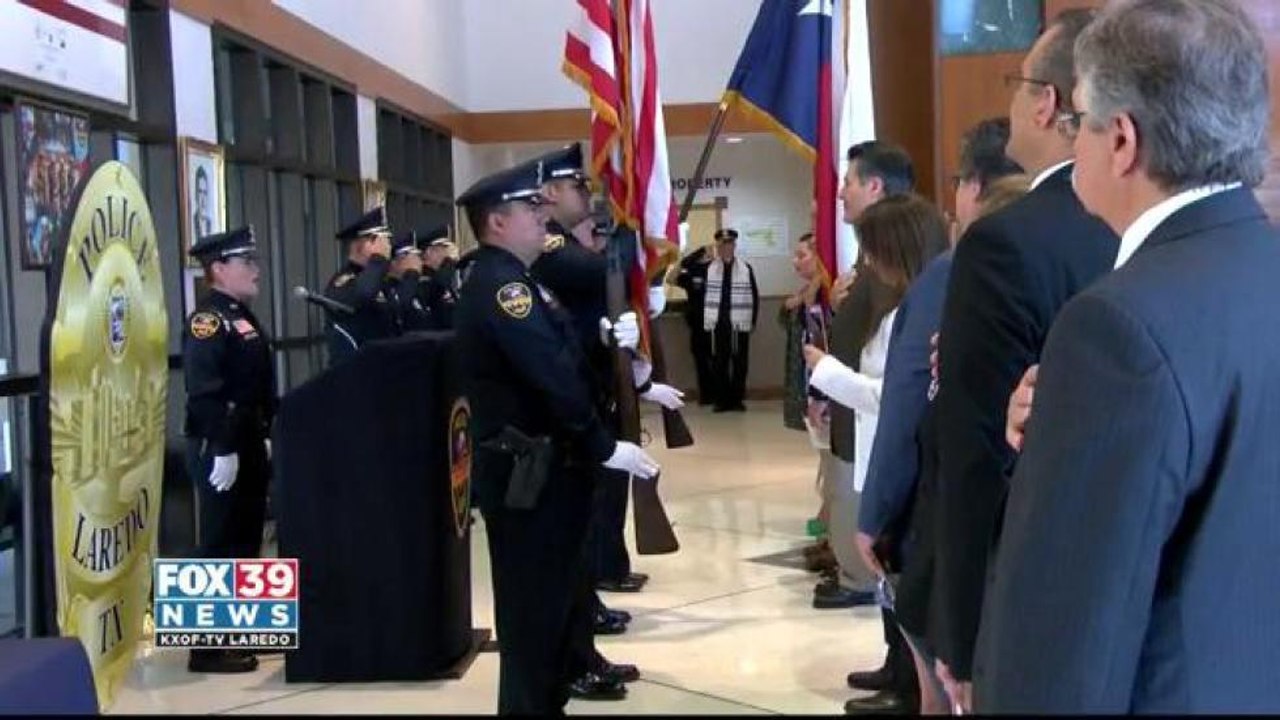 New Laredo Police Chief Sworn Into Position - Vídeo Dailymotion