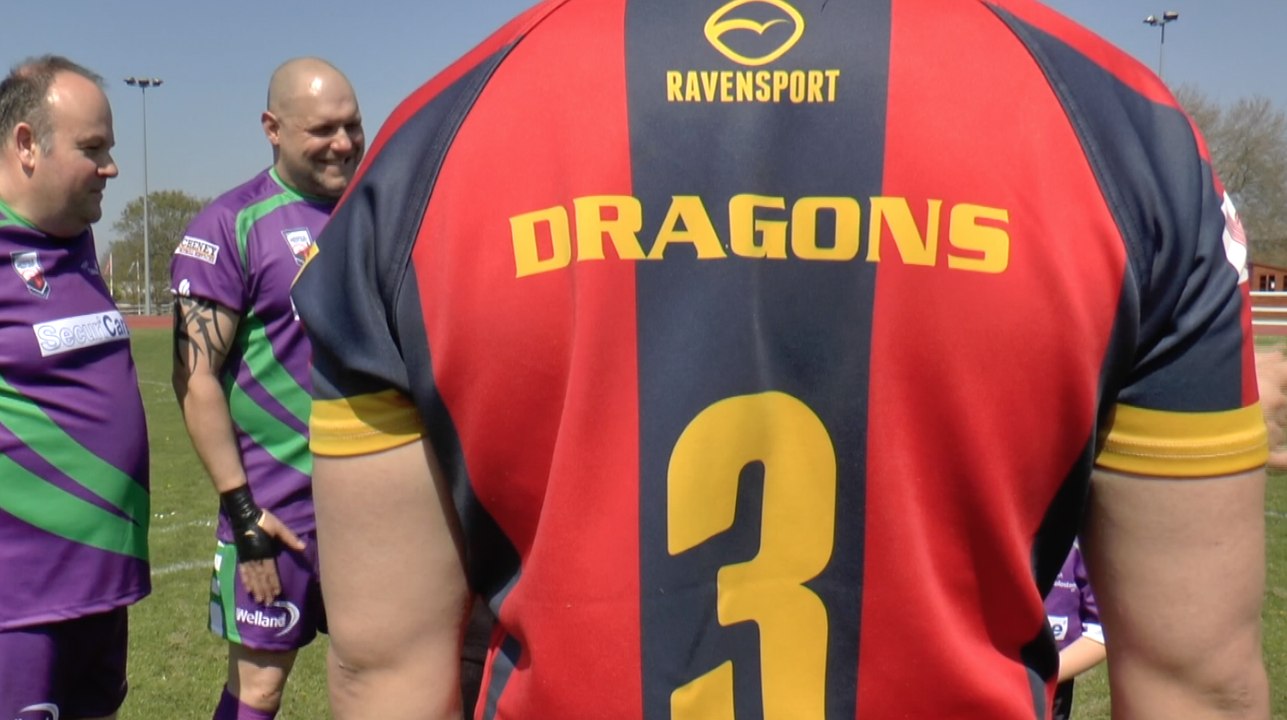 Medway Dragons Rugby League team's season gets underway - video Dailymotion