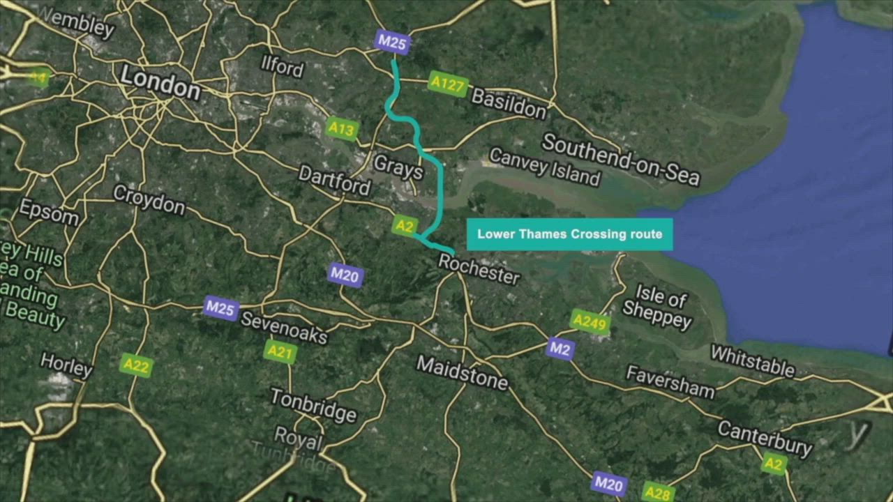 What the Lower Thames Crossing could look like
