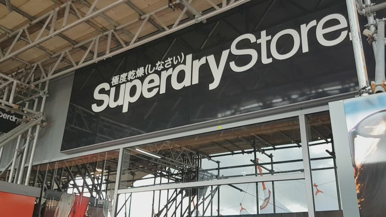 Superdry's store at the Ashford Designer outlet's been closed