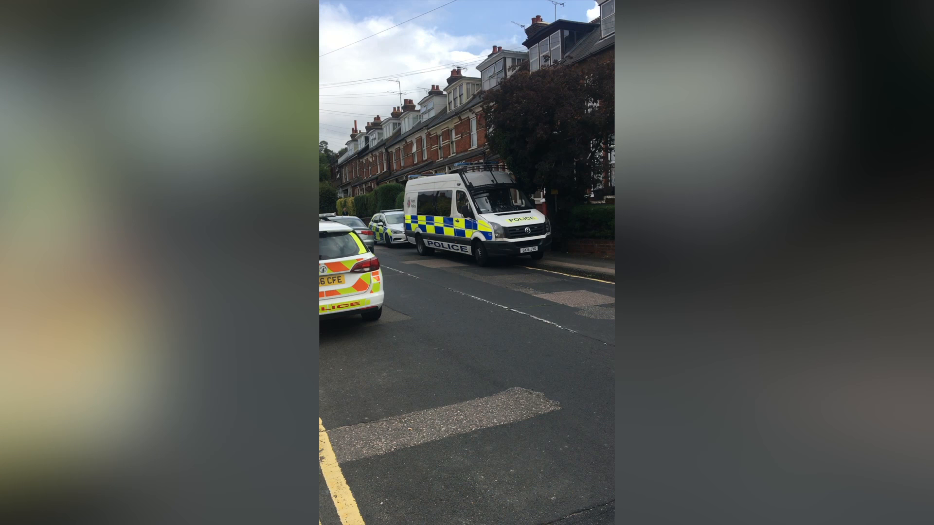 Police spotted in Gravesend