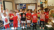 Delce Academy cheer on England