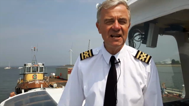 Sheppey Ferry's first sail