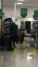 Footage shows roof leaking at Morrisons in Herne Bay