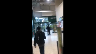 Footage appears to show security guard throwing boy out of shop