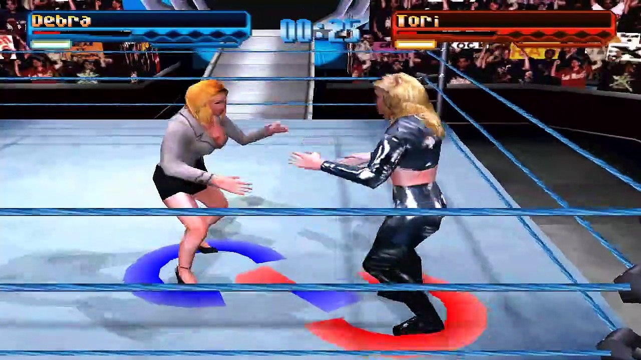 WWF Smackdown! Debra vs Tori - 동영상 Dailymotion