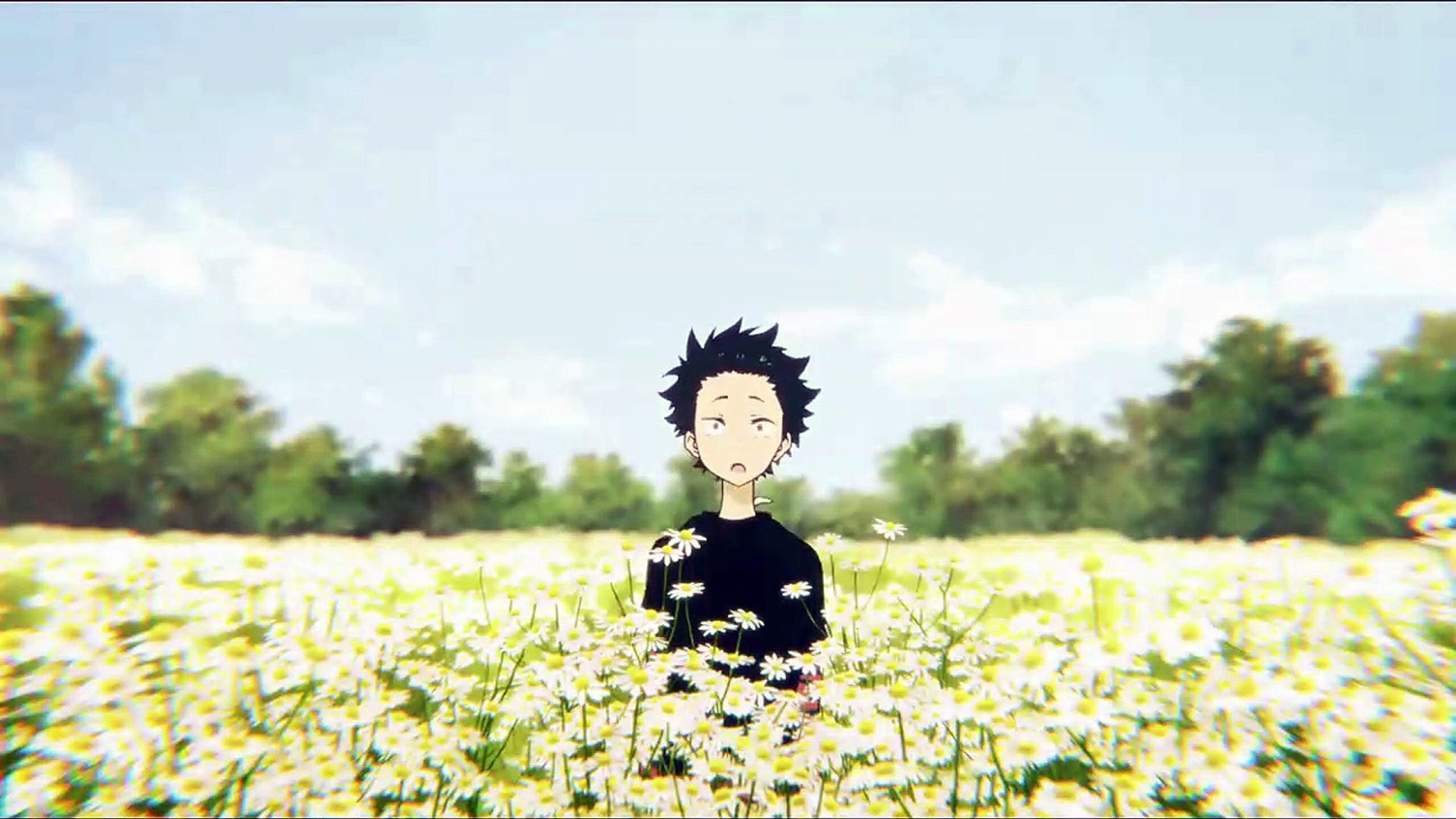 Anime Flower Field