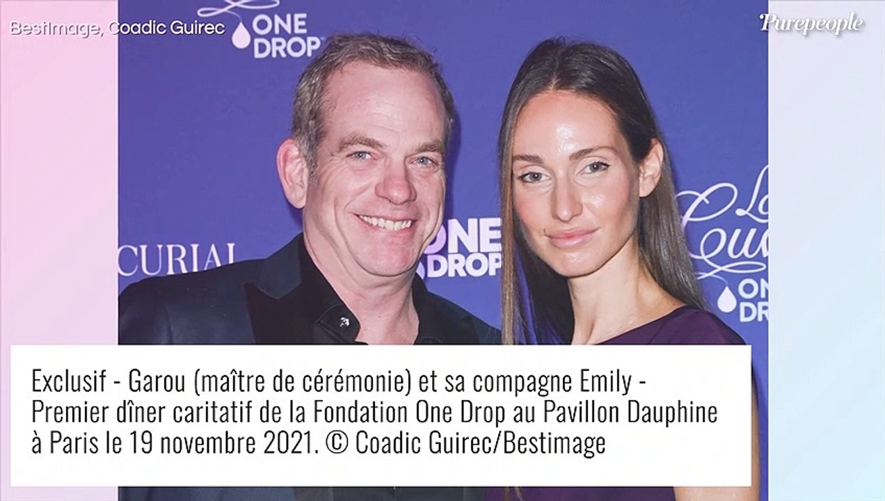 Garou a une nouvelle et jeune compagne : première apparition avec la ...