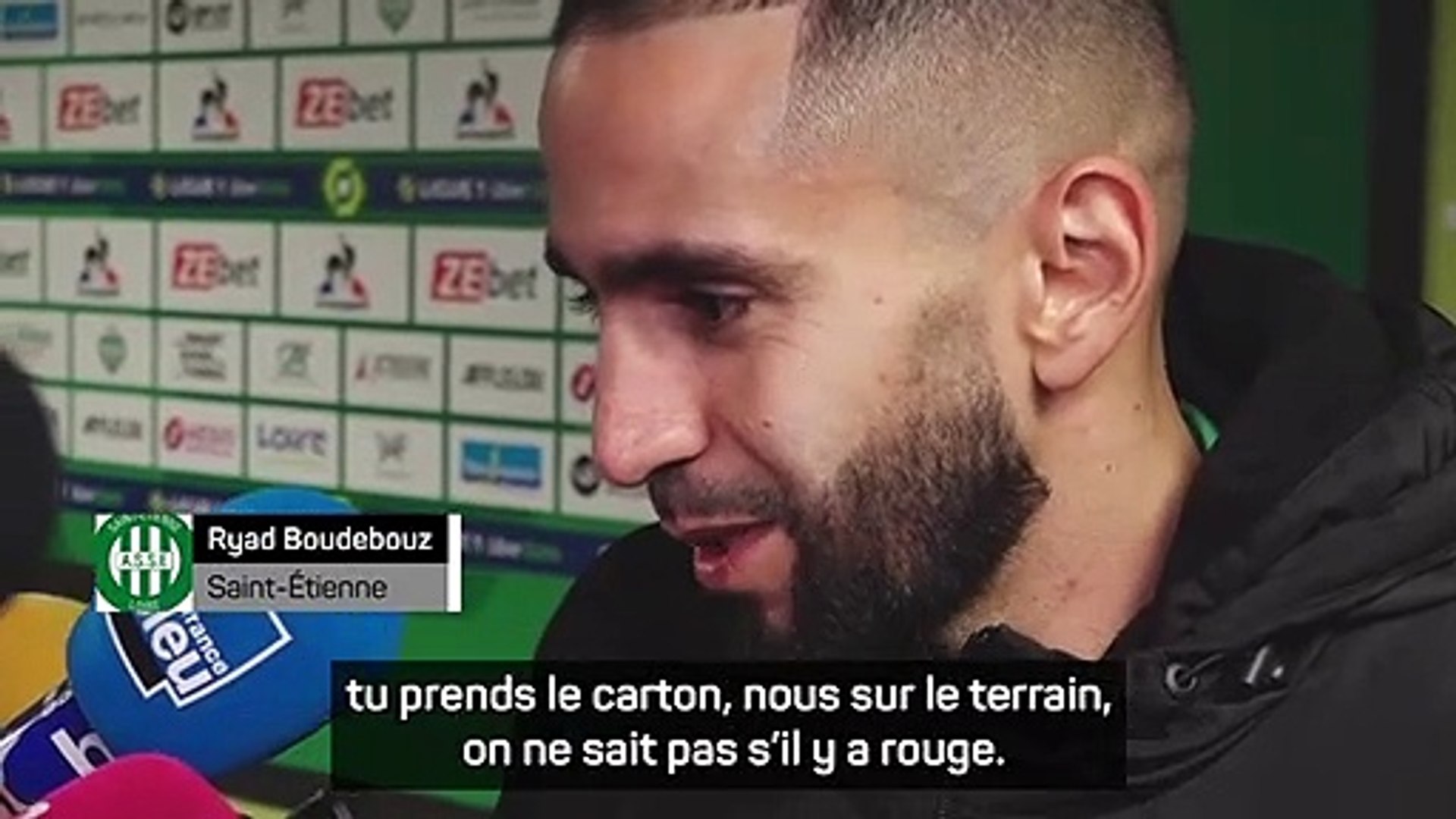 15e j. - Boudebouz : "C'est un peu frustrant"