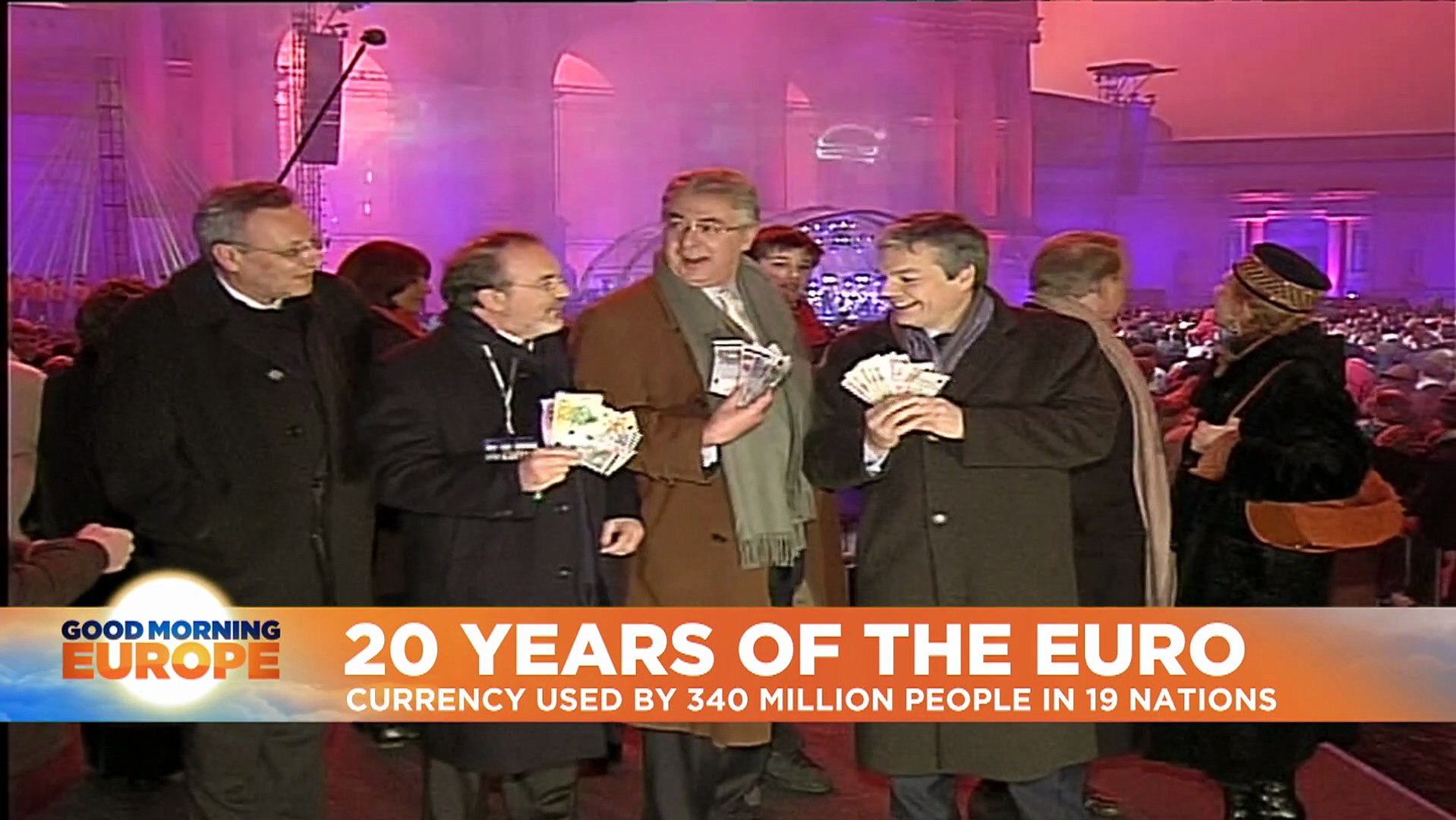 Euro banknotes are set for their first full redesign in 20 years