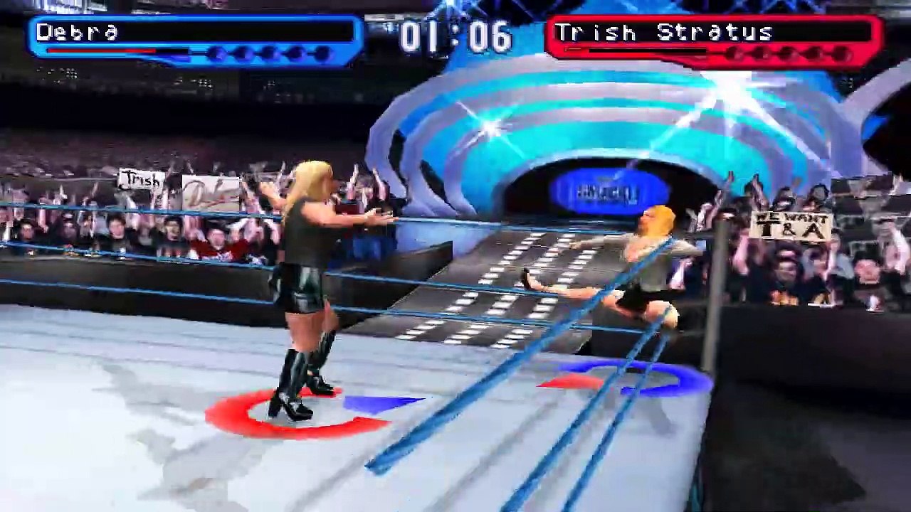 WWF SmackDown! 2 Debra vs Trish Stratus - 동영상 Dailymotion