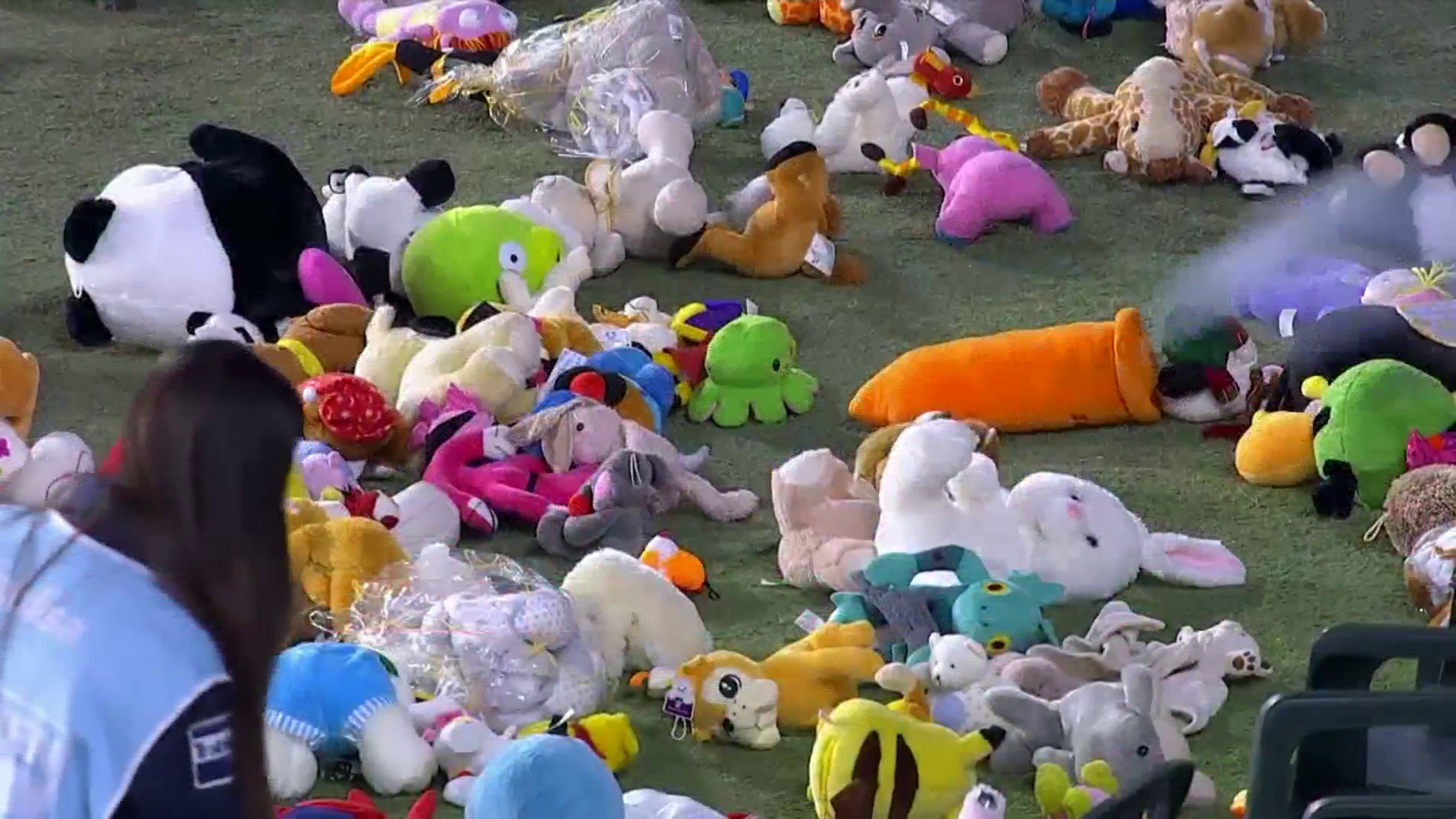 Real Betis fans throw stuffed toys onto pitch | beIN SPORTS