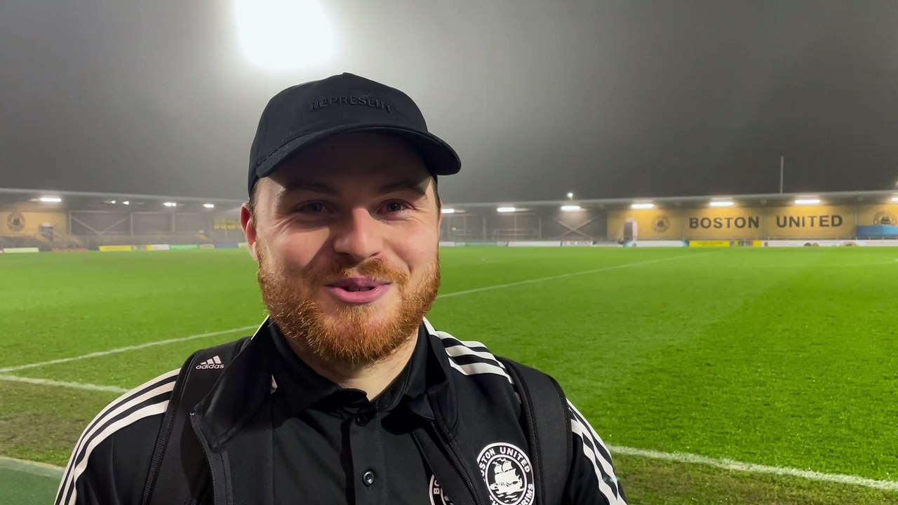 Jordan Preston - Boston United 4 Kidderminster Harriers 1 - video ...