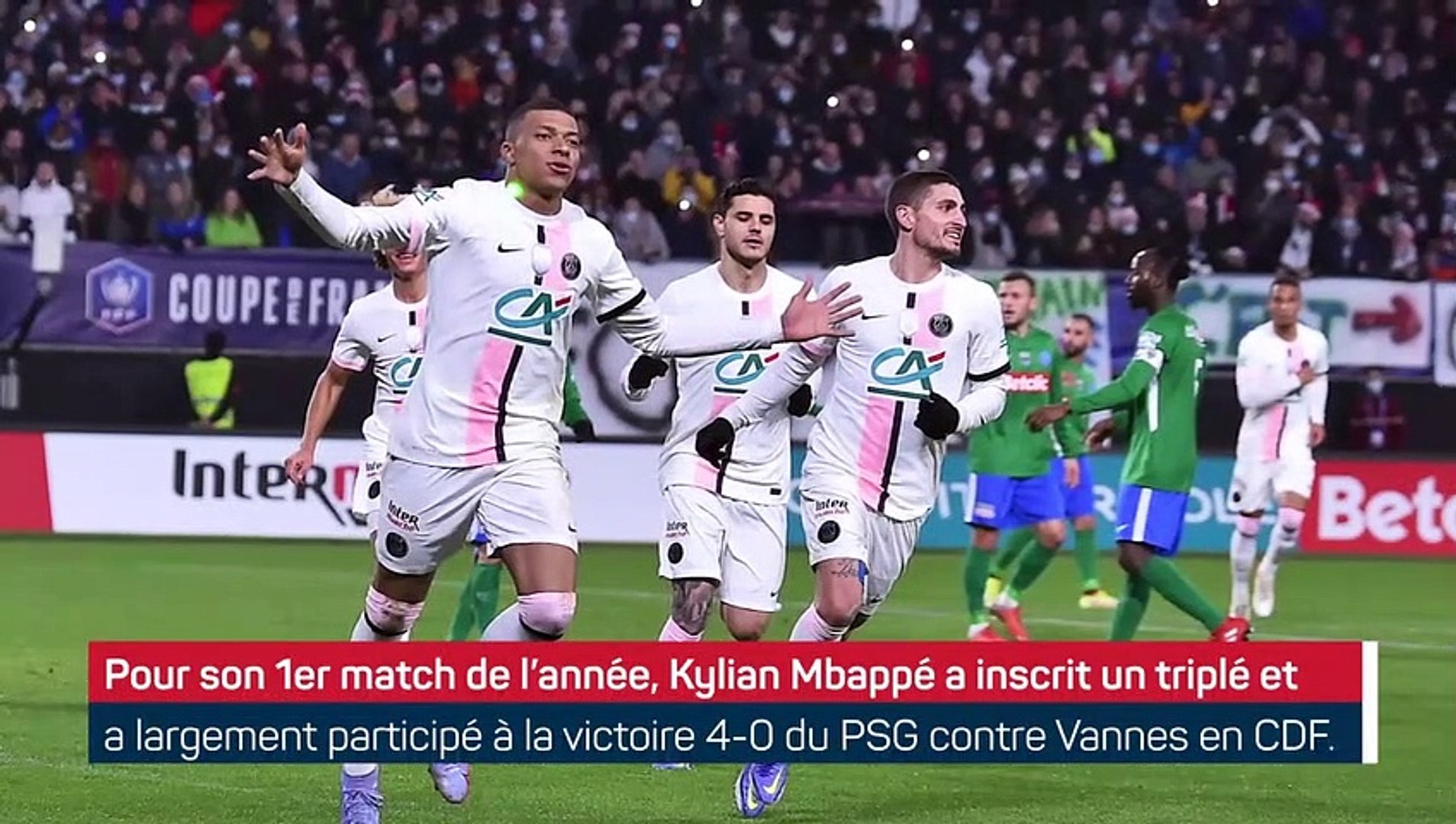 PSG - 201 fois Mbappé
