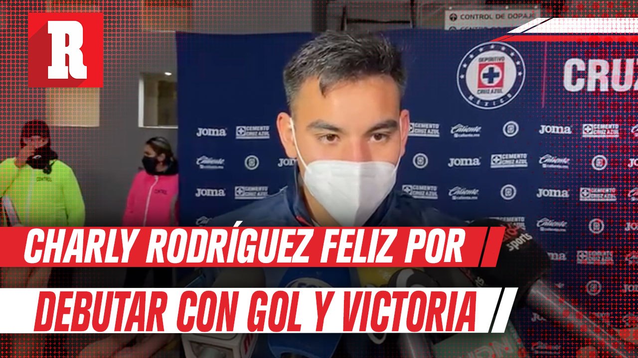 Charly Rodríguez feliz por su gran debut con Cruz Azul - Vídeo Dailymotion