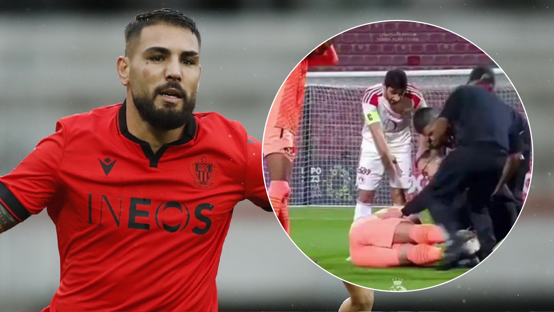 Andy Delort Collapses During a Game in Qatar | beIN SPORTS