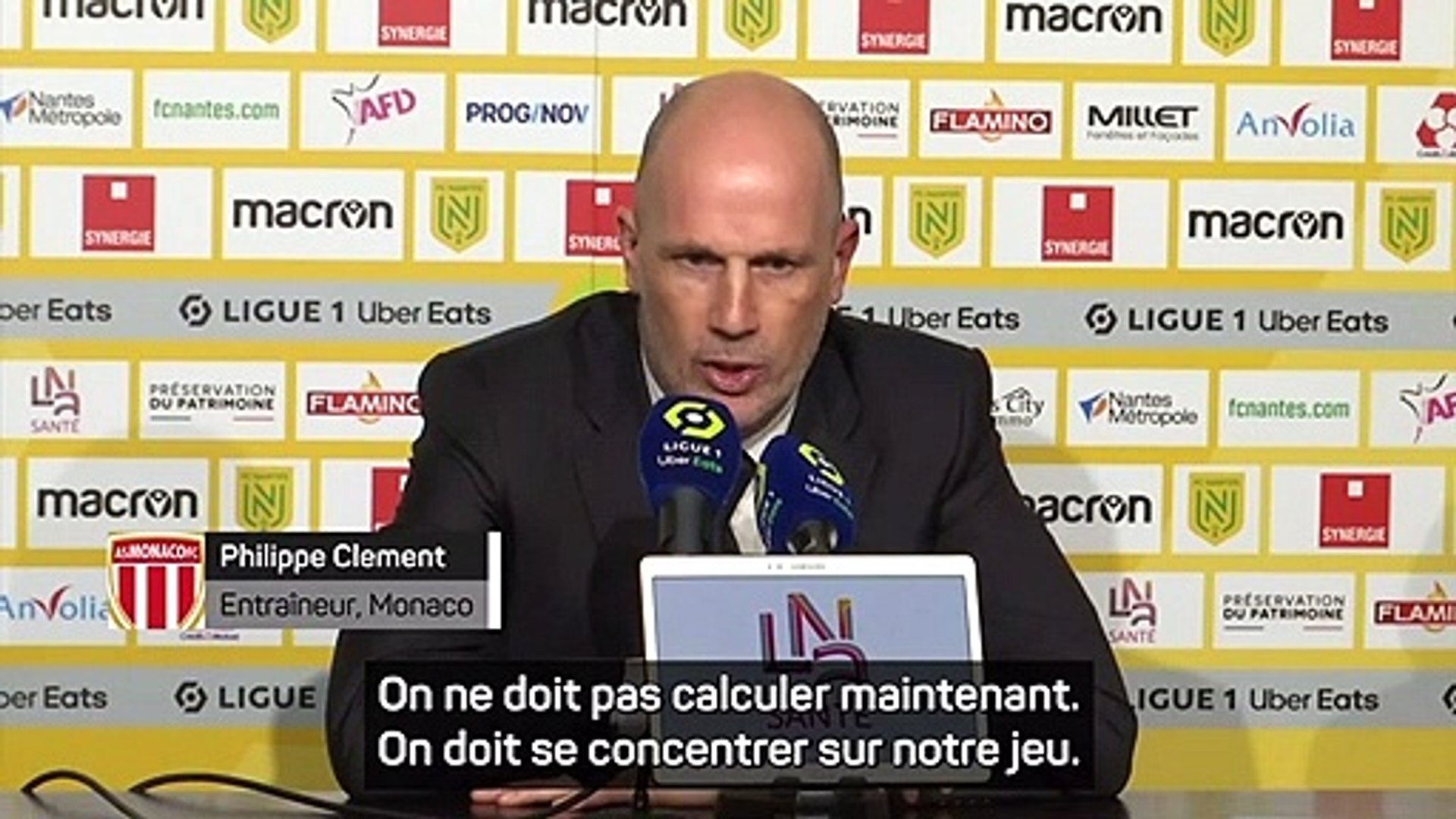 20e j. - Clement : "Pas de négatif"