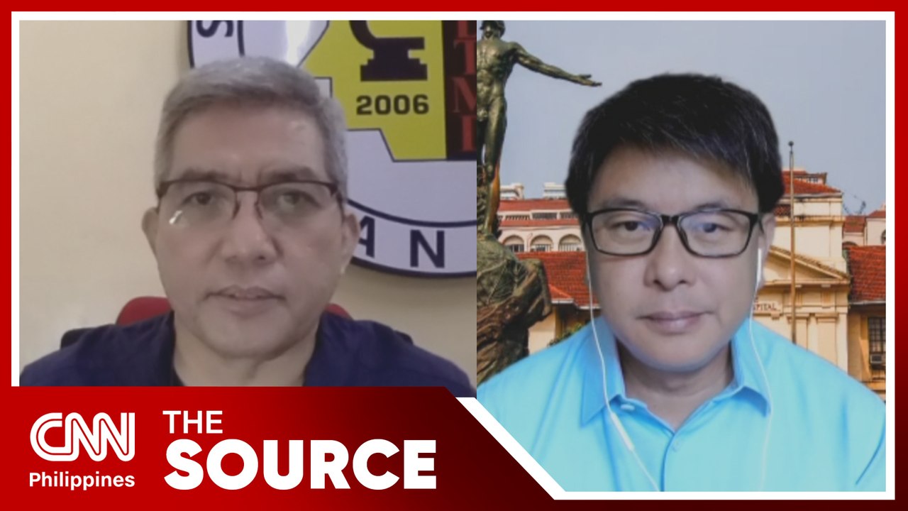 Doctor Rontgene Solante and PGH Spokesperson Doctor Jonas del Rosario ...