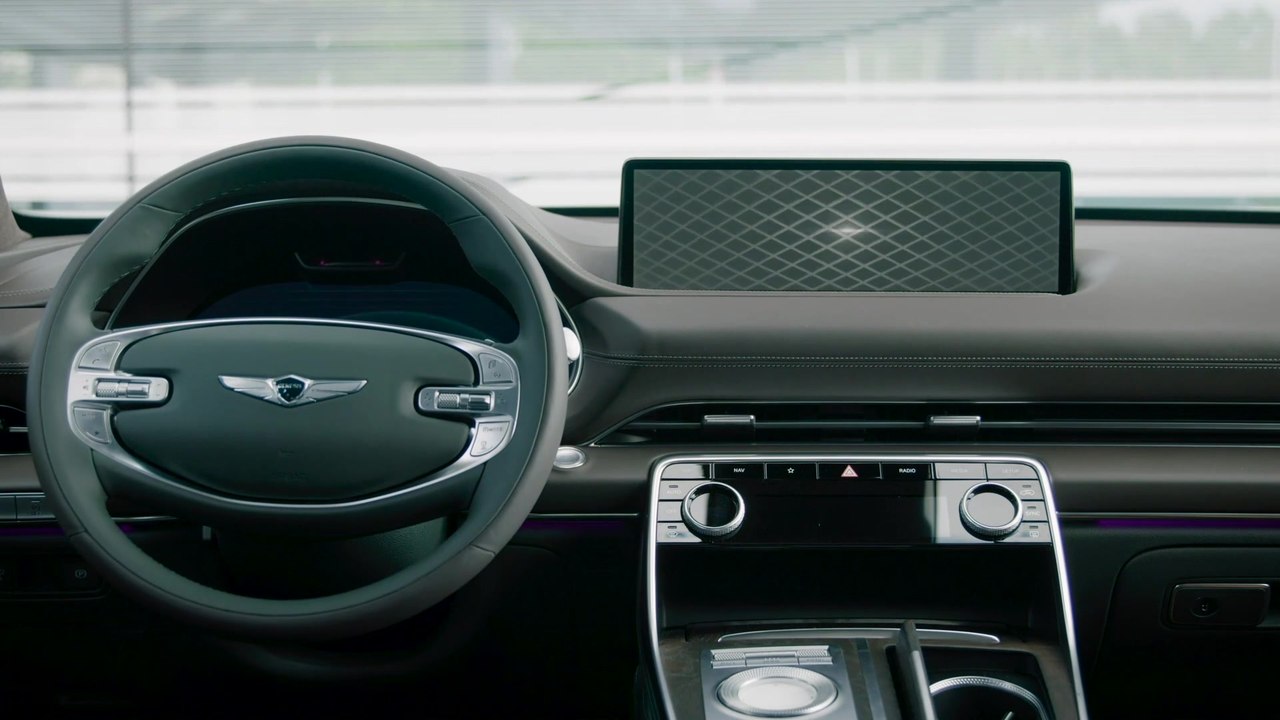 The new Genesis GV80 Interior Design - video Dailymotion