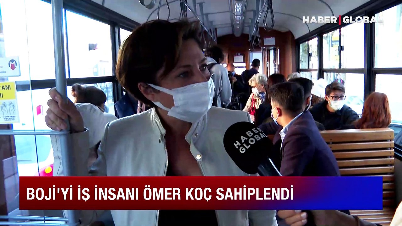 Toplu taşımanın maskotu olmuştu! Boji'yi iş insanı Ömer Koç sahiplendi ...