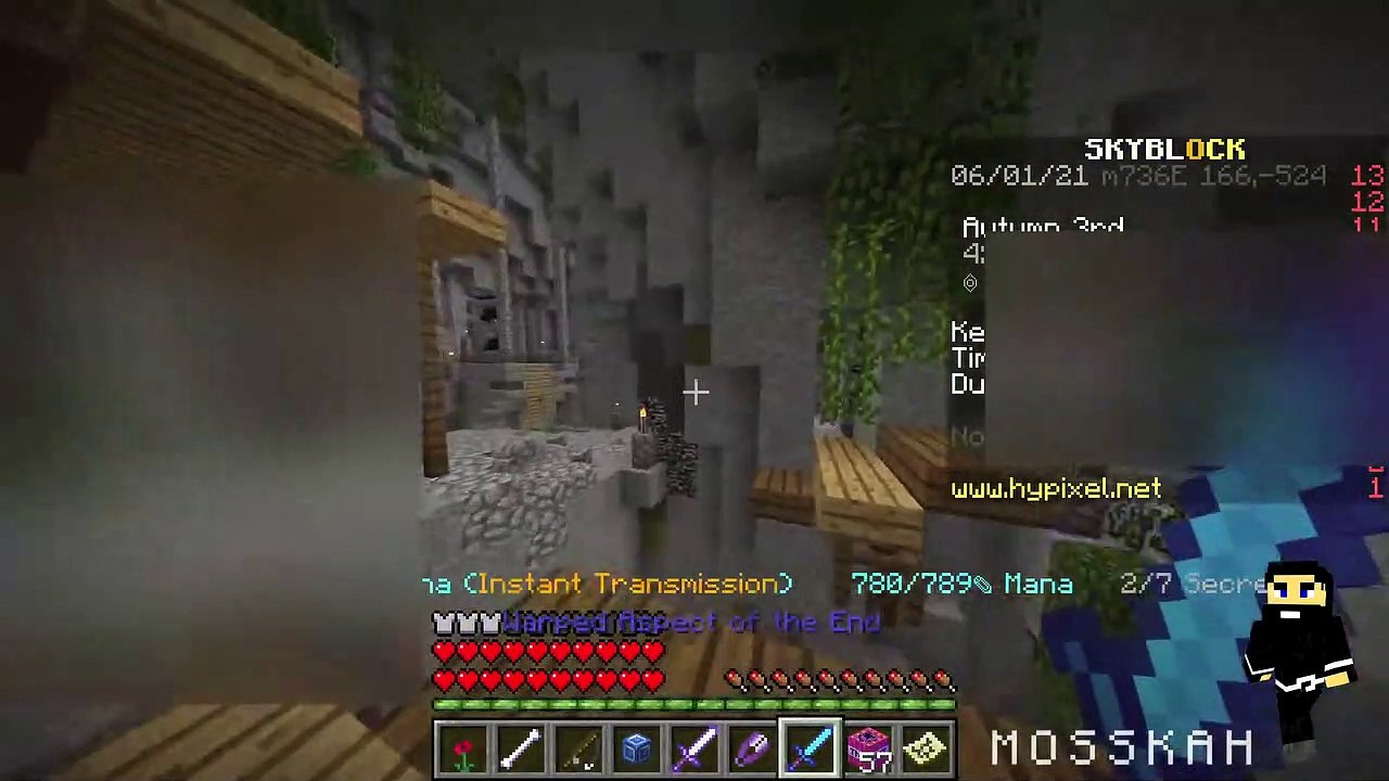 All secrets, 3x1 L room 6 - Hypixel's skyblock dungeons, Minecraft ...