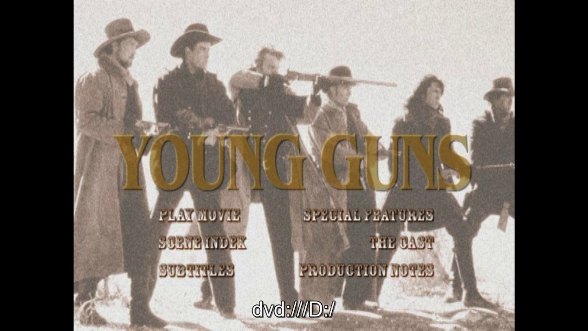 Young Guns Movie Wallpaper