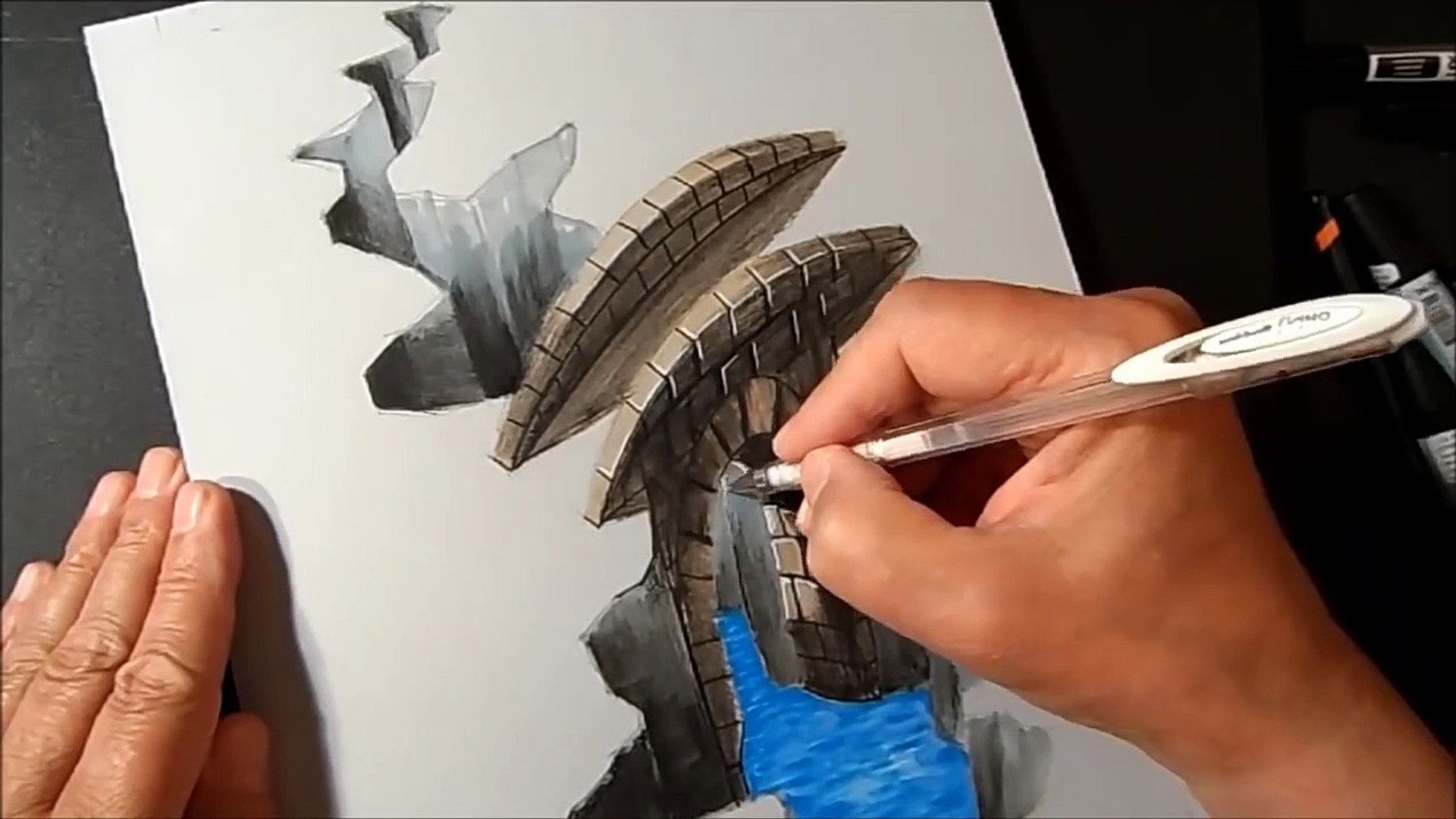 How To Draw 3d Art