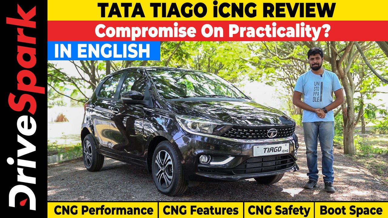 Tata Tiago iCNG Review | CNG Performance, CNG Features, CNG Safety ...