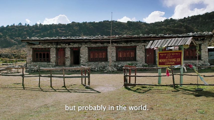 Lunana: A Yak in the Classroom Trailer #1 (2022) Sherab Dorji, Ugyen ...